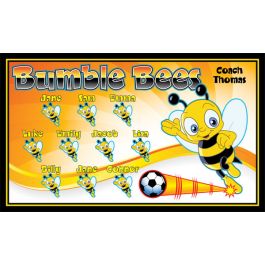 Bees Soccer-0001 - Premium