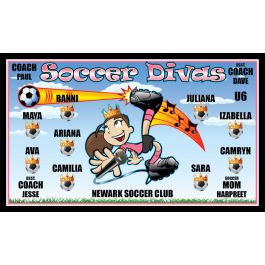 Soccer Divas Soccer-0001 - Premium