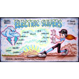 Electric Sliders Softball-2001 - Airbrush