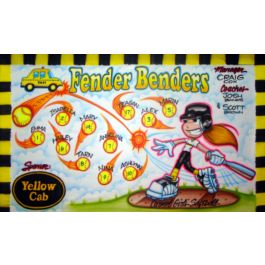 Fender Benders Softball-2001 - Airbrush