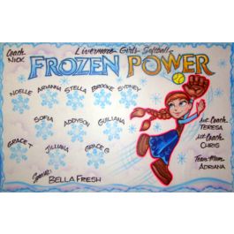 Frozen Softball-2002 - Airbrush