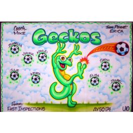 Geckos Soccer-0001 - Airbrush