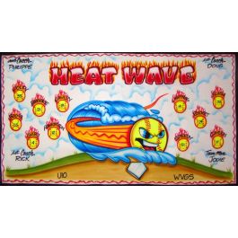 Heat Wave Softball-2001 - Airbrush