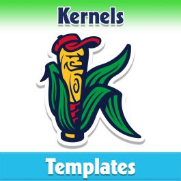Kernels Baseball Banner