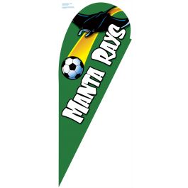 Manta Rays Soccer-0001- Premium Flag