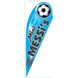Mini Messi's Soccer-0001- Premium Flag