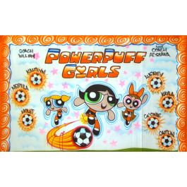 Powerpuff Girls Soccer-0002 - Airbrush