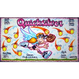 Quicksilver Softball-2001 - Airbrush
