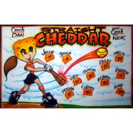 Straight Cheddar Softball-2001 - Airbrush