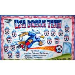 USA Dream Team Soccer-0001 - Airbrush